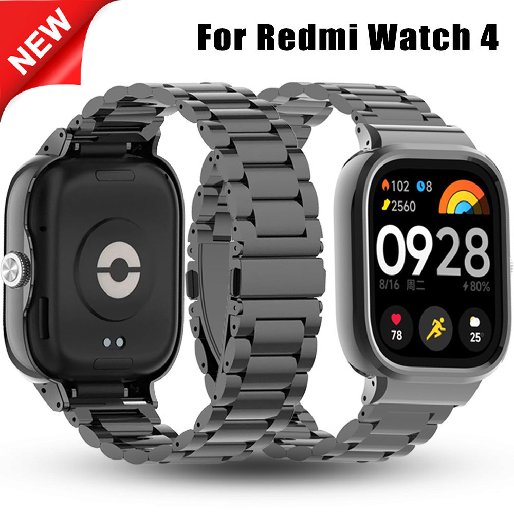 Stainless Steel Metal Watch Band + Metal Case Compatible with Xiaomi ...