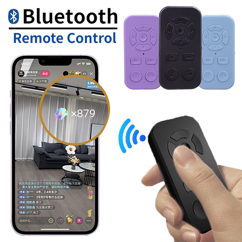 Universal Cellphone Wireless Bluetooth Mobile Selfie Lazy Instant Music ...