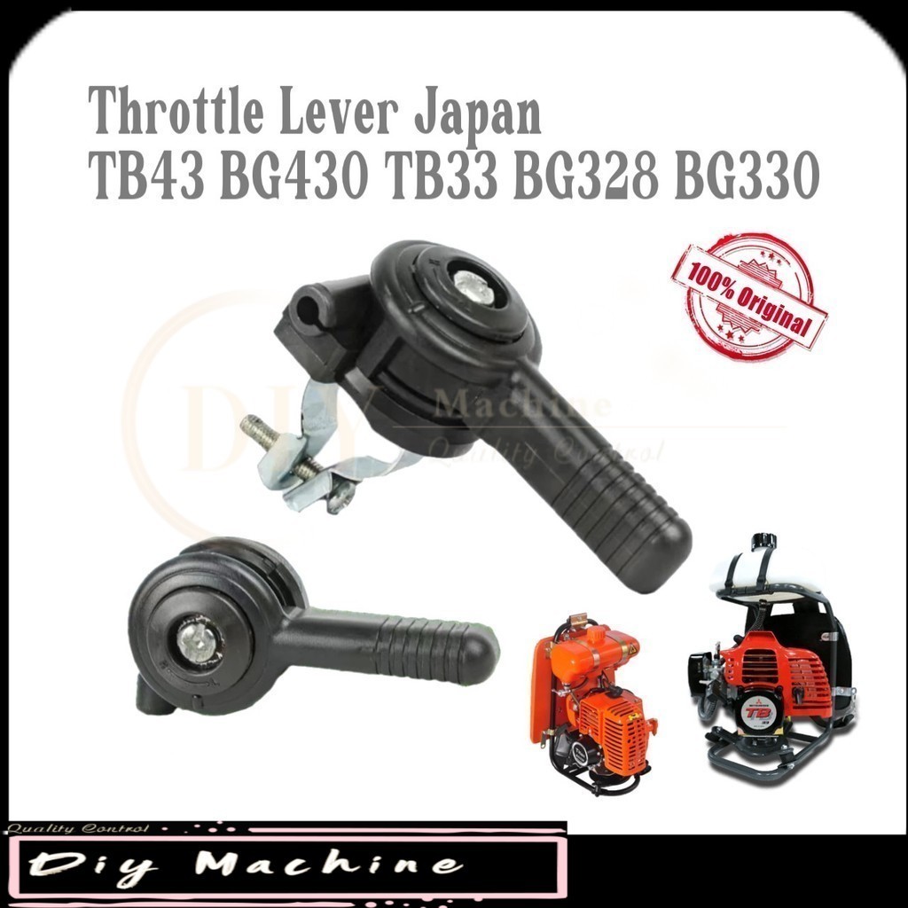 Mesin Rumput Throttle Lever Mitsubishi TB43 ( Made in Japan ) TL33 TB33 ...