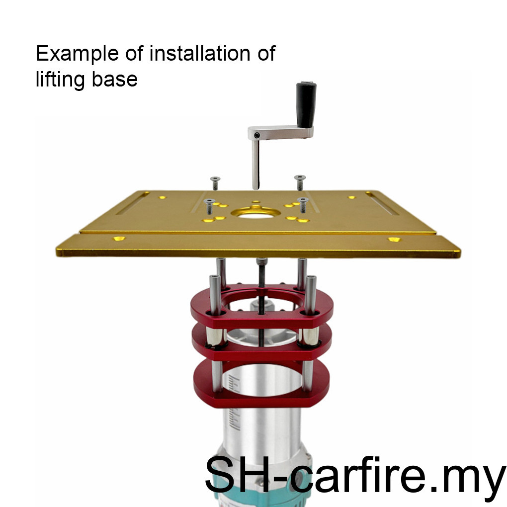 1/2 Router Lift Table Base Aluminum Alloy Woodworking Router Table ...