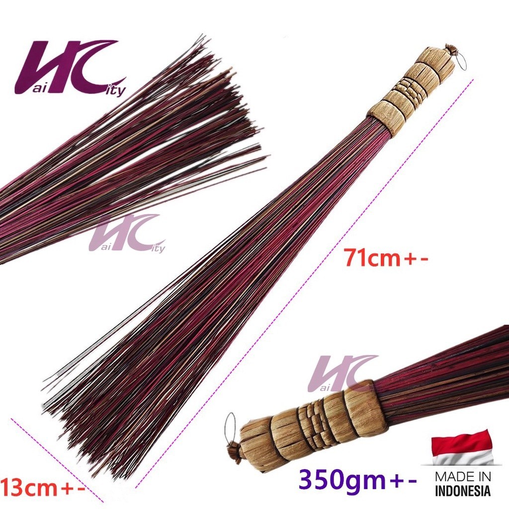 (HC)🟠Sapu tebah kasur warna / Penyapu lidi warna made in indonesia ...