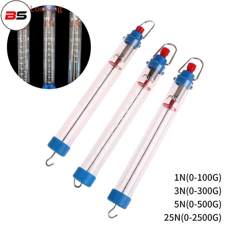 BS Teaching Physical Mechanics Prop Newton Gram Cylindrical Dynamometer 1N/3N/5N/25N Spring ...