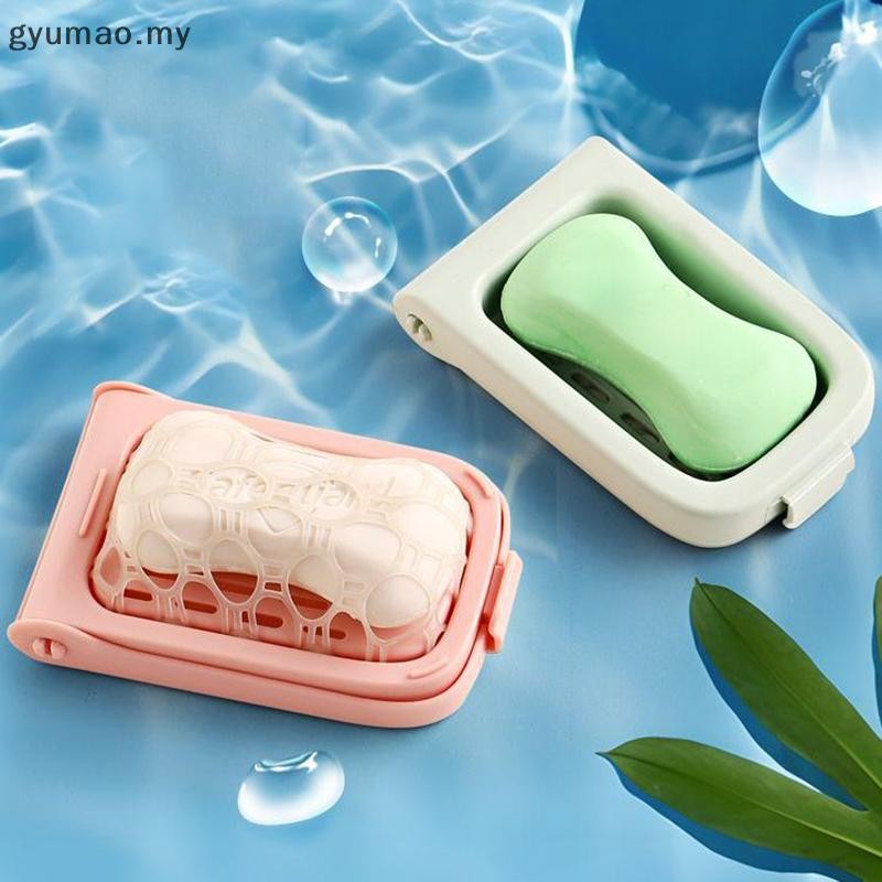 GYU Multifunctional Soap Bubble Box High Elasticity Mesh Soap Drain Box ...