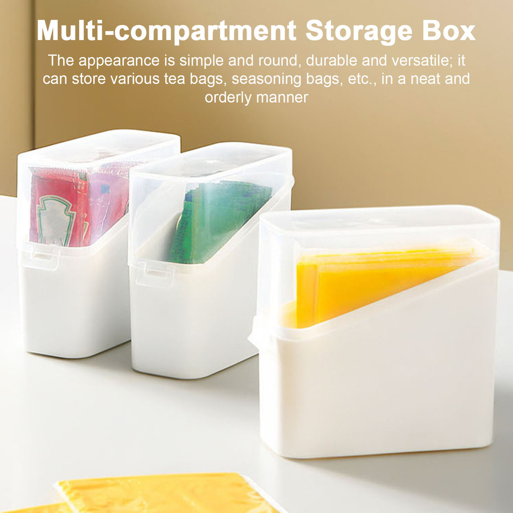 SKS Kitchen Storage Box Tea Bag Seasoning Bag Organizer Drawer Flip-top ...