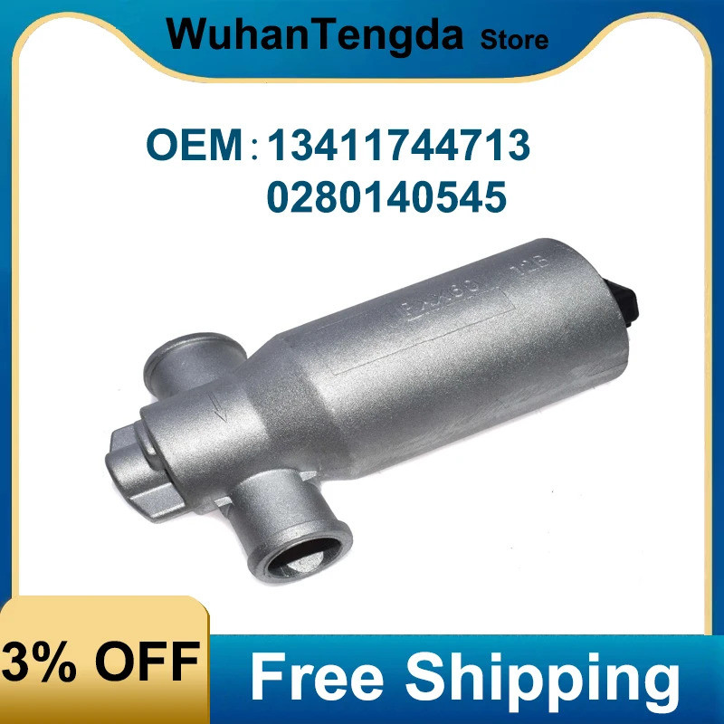 AOAUTO 13411744713 Fuel Injection Idle Air Control Valve for BMW E53 ...