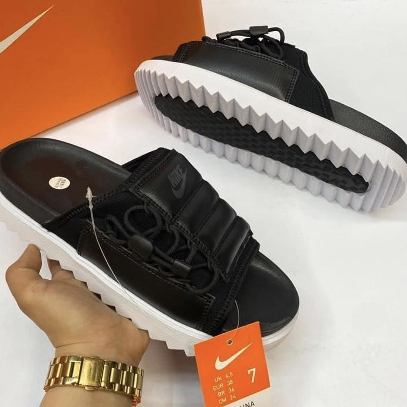 Nike Asuna Slides Mens Top Design includes Hanger and Box | Shopee Malaysia