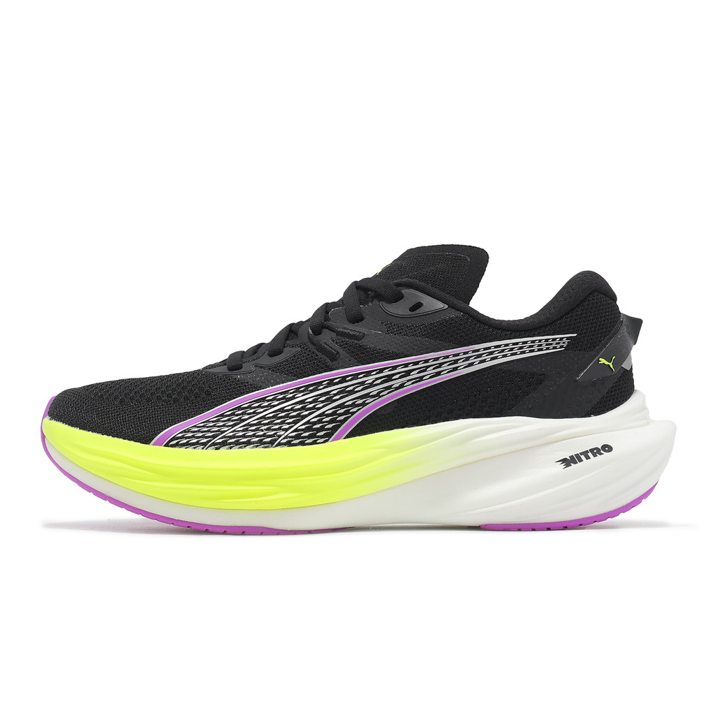 Puma Jogging Shoes Deviate Nitro 3 Wns Women's Black Lightweight Carbon ...