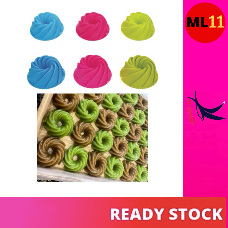 (12 PCS) Acuan Kaswi Twister Viral / Acuan Twister Mold / Kashvi Cake ...