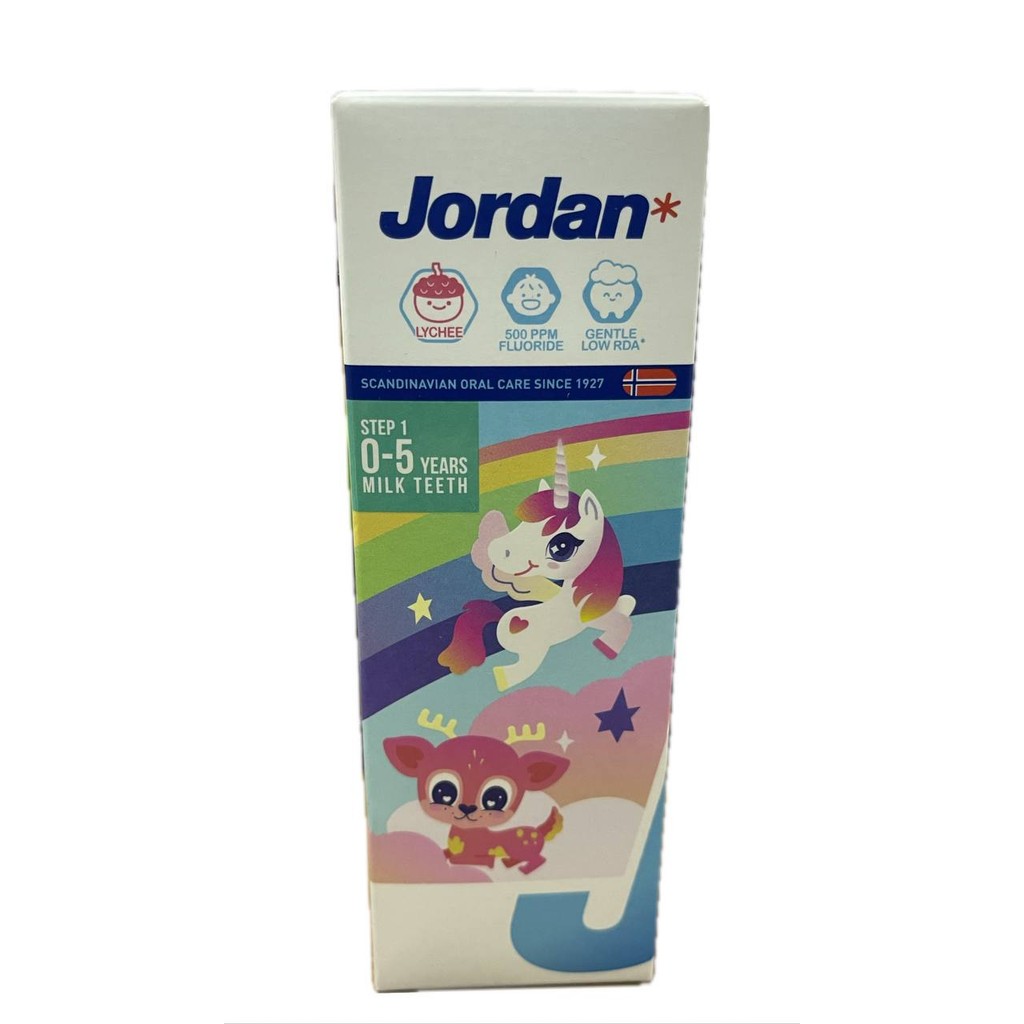 JORDAN TOOTHPASTE STEP 1 (0-5 YEARS) LYCHEE 75G (EXP:09/2027) | Shopee ...
