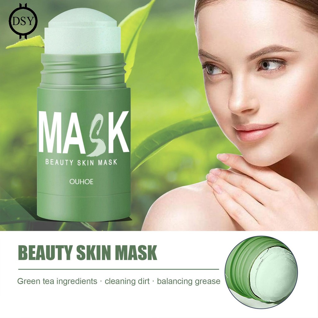 Facial Cleaning Mud Mask Pores Acne Pimple Treatment Face Clean Mask ...