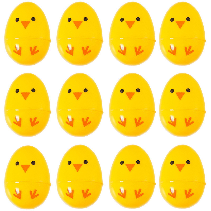 Easter Egg Lucky Draw Ball Touch Draw Egg Toy Colorful Plastic Paper ...