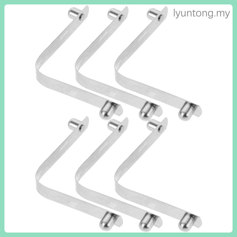 6pcs Swimming Pool Cleaning Tool V Type Clip Stainless Steel Swimming ...