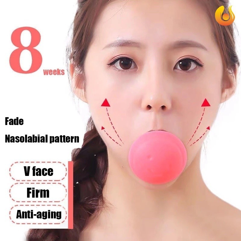 Silicone V Face Lifting Tool / Anti-wrinkle Mouth Jaw Slimming ...