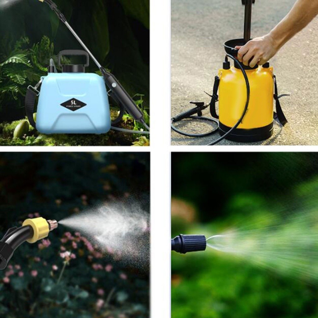5L/8L/ Knapsack Battery Sprayer Pump Pam Racun Bateri tong racun rumput ...
