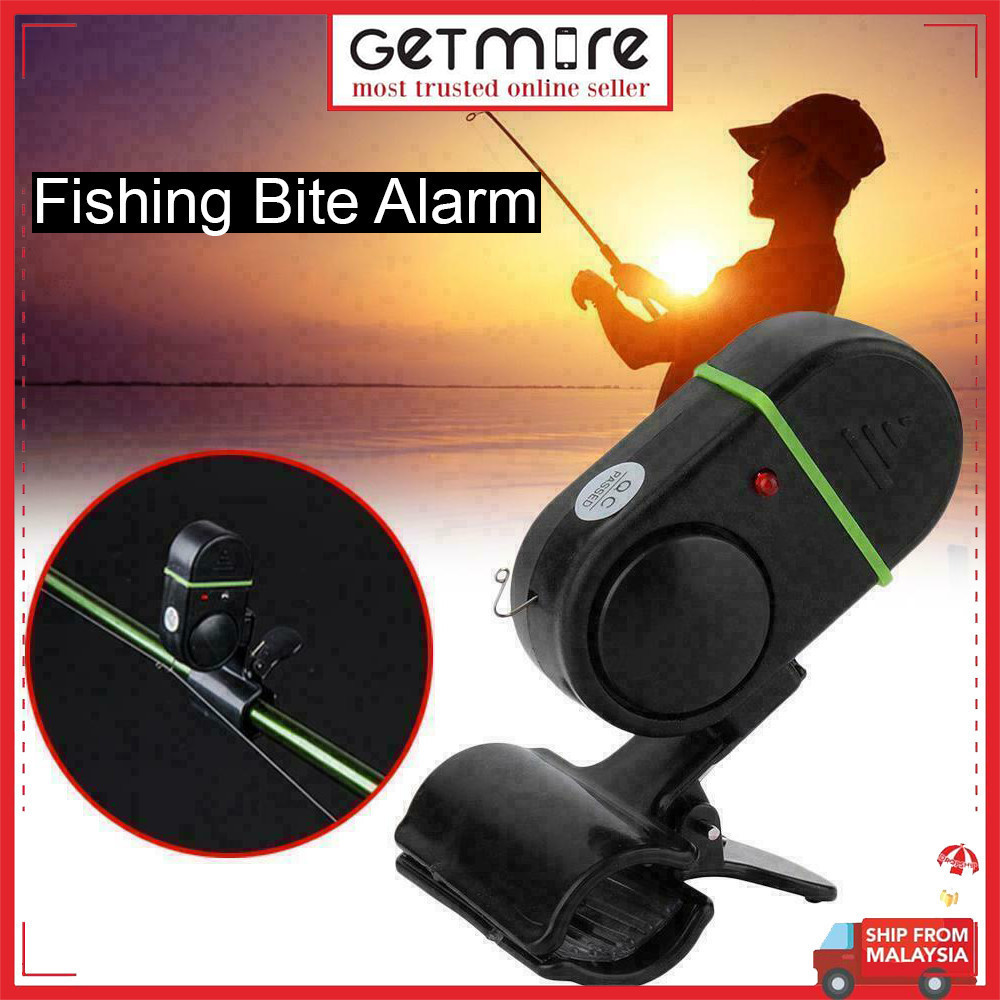Fishing Alarm Electronic Fish Bite Alarm Finder Sound Alert LED Light ...
