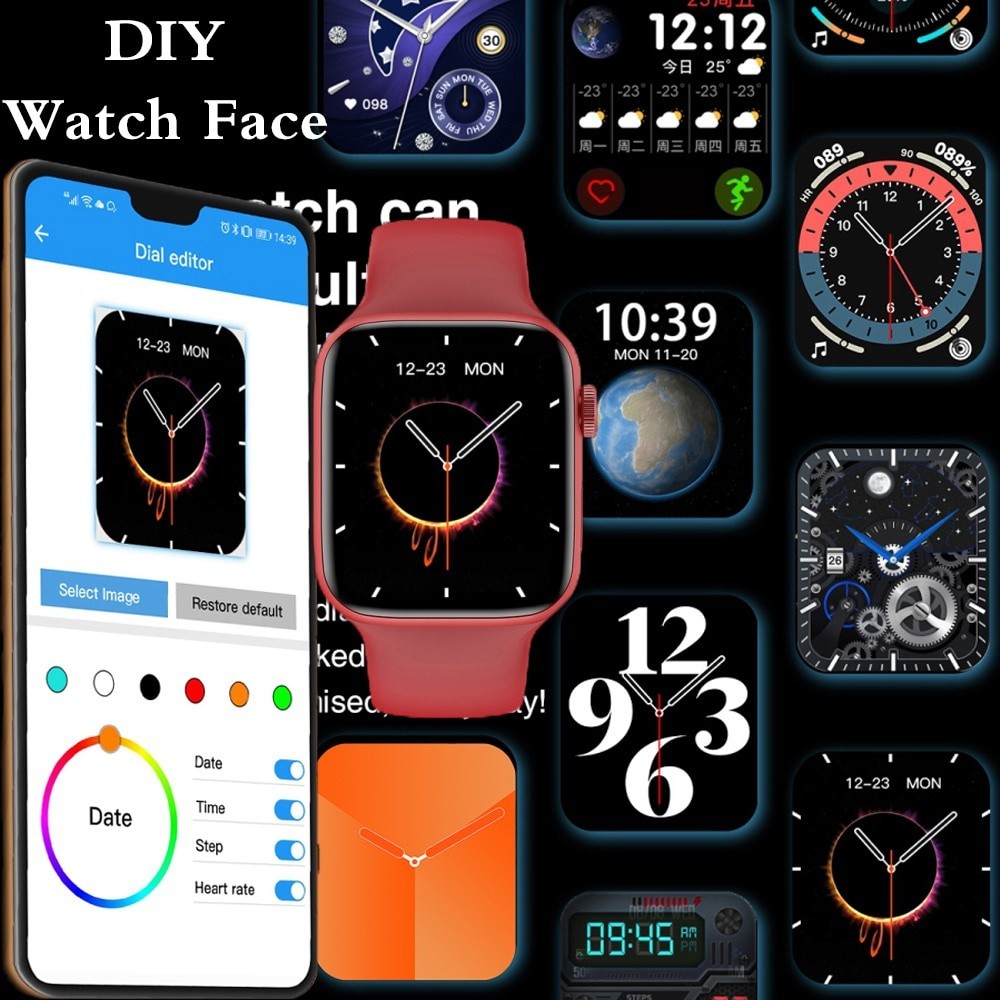 POSHI Smart Watch for Men Bluetooth Dial Call Waterproof Heart Rate ...