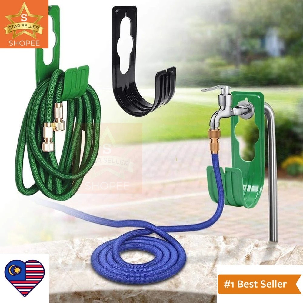 (MW)Wall Hanging Garden Hose Storage Hooks /Pipe Reel Storage Holder ...
