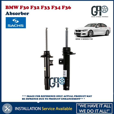 BMW F30 F32 F33 F34 F36 FRONT Absorber SACHS Shock Absorbers Original ...