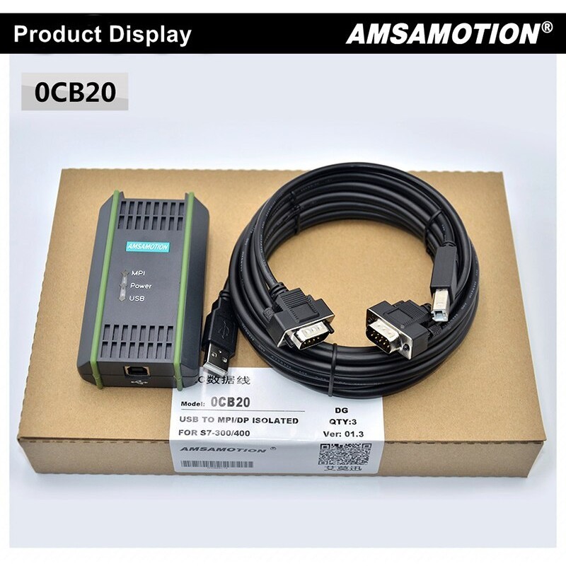 2M Compatible Siemens S7-200/300/400 PLC Programming Cable 6ES7972 ...