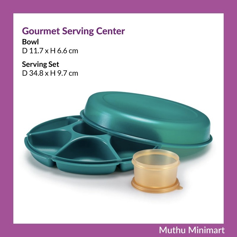 Original Tupperware | Gourmet Serving Center kitchen Serveware ...