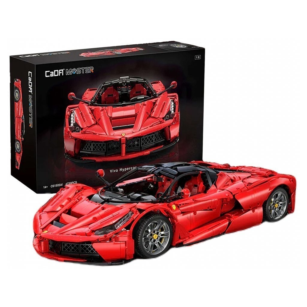 CaDA Master Viva Hypercar 1:8 C61505W Block Toy Set (4739 Pieces ...