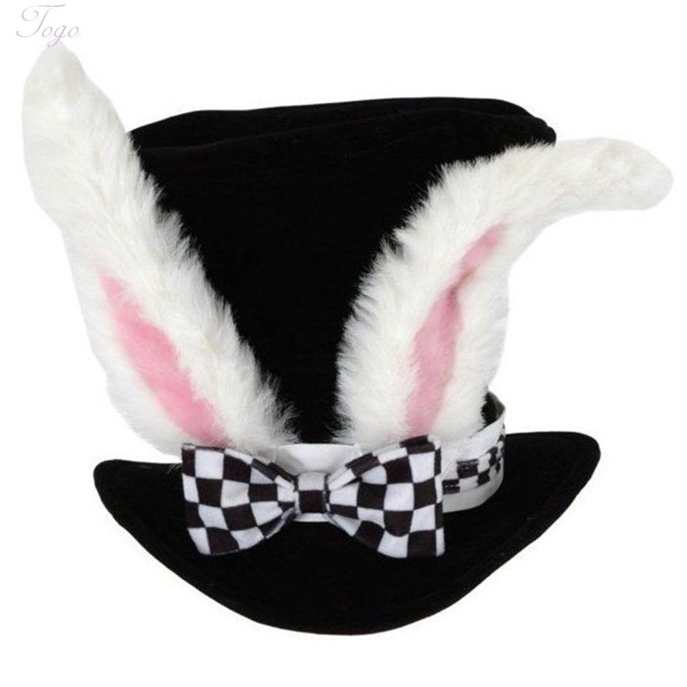 Easter White Rabbit Top Hat Alice Wonderland Cosplay Bunny Bowler Men ...