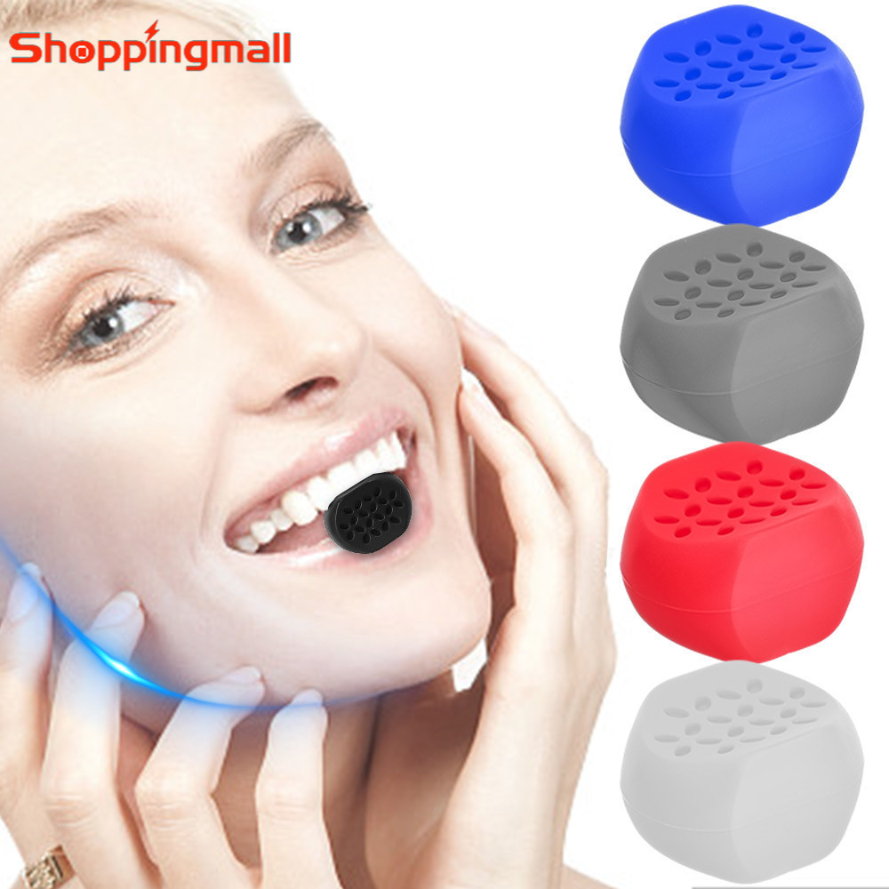 Food-grade Silica Gel Jawline Exercise Ball- Muscle Trainin Fitness ...