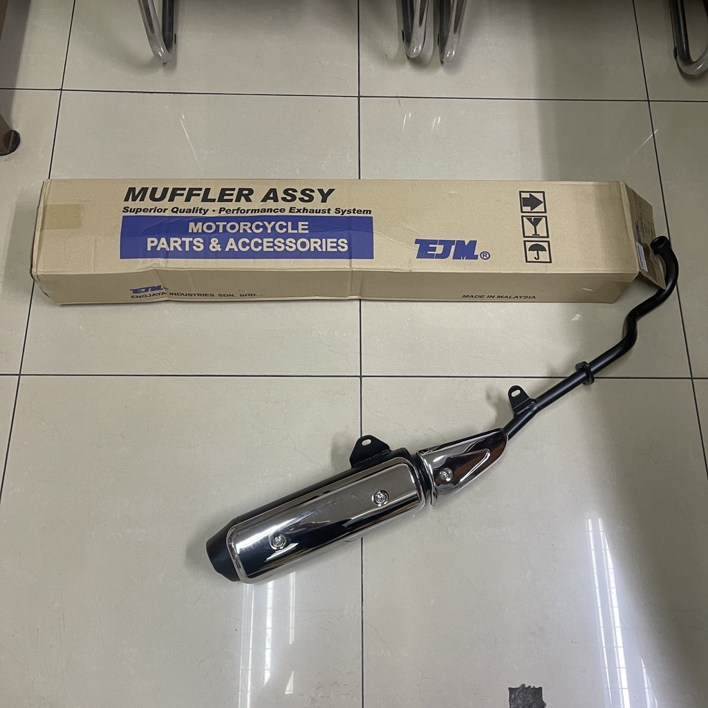 HONDA WAVE ALPHA CX110 V1 ALPHA 110 CX 110 EXHAUST PIPE MUFFLER STANDARD EJM EKZOS EKSOS PIPE ...