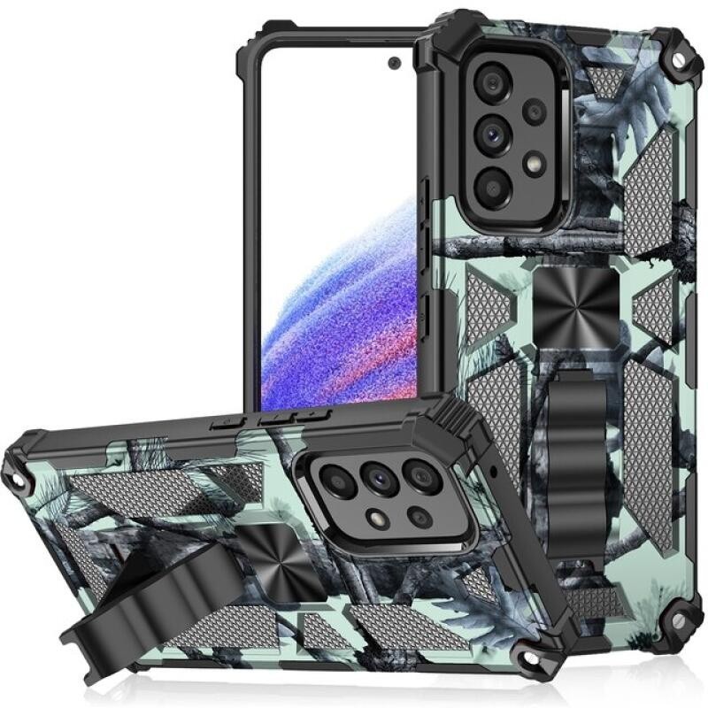 Armor Camouflage Built-in Kickstand Car Magnetic Shockproof Phone Case ...