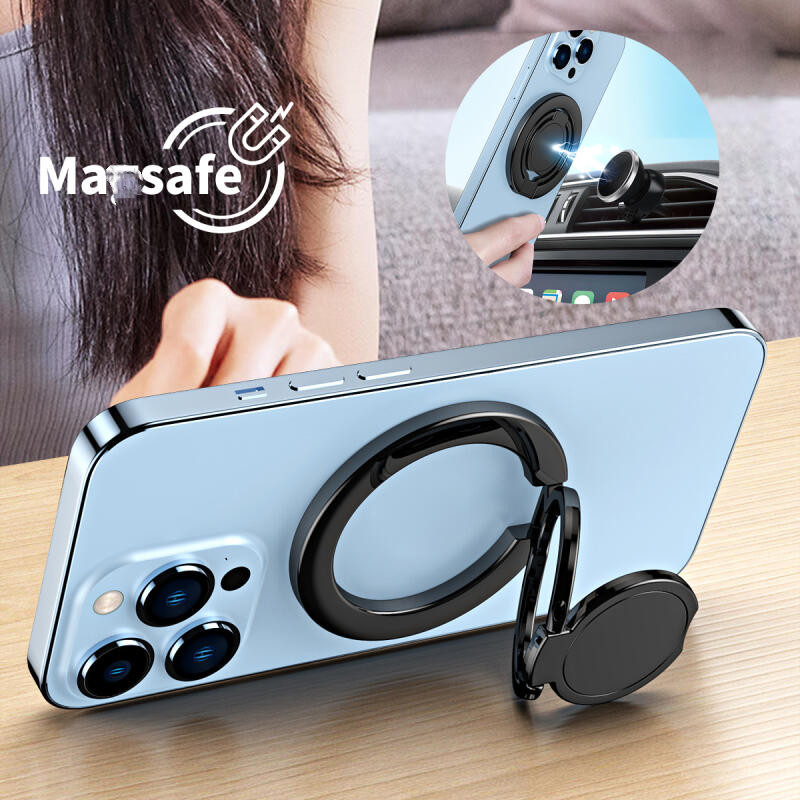 For M(agSafe) Phone Magnetic Finger Ring Holder for ios 12 13 14 15 Pro ...