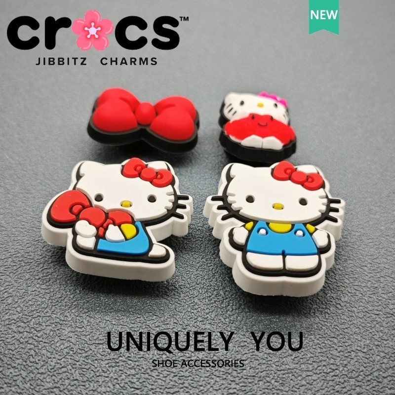 Jibbitz cross hello kitty charms Cute Cat Shoes Accessories | Shopee ...