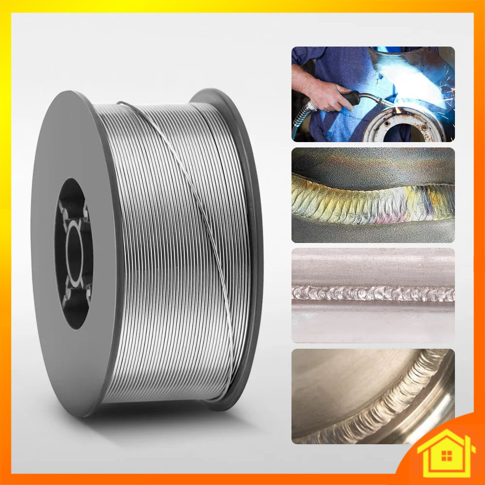 1kg 0.8mm / 1.0mm Welding Flux Cored Wire Gasless Steel Mig Welder Wires Soldering Non Gas ...