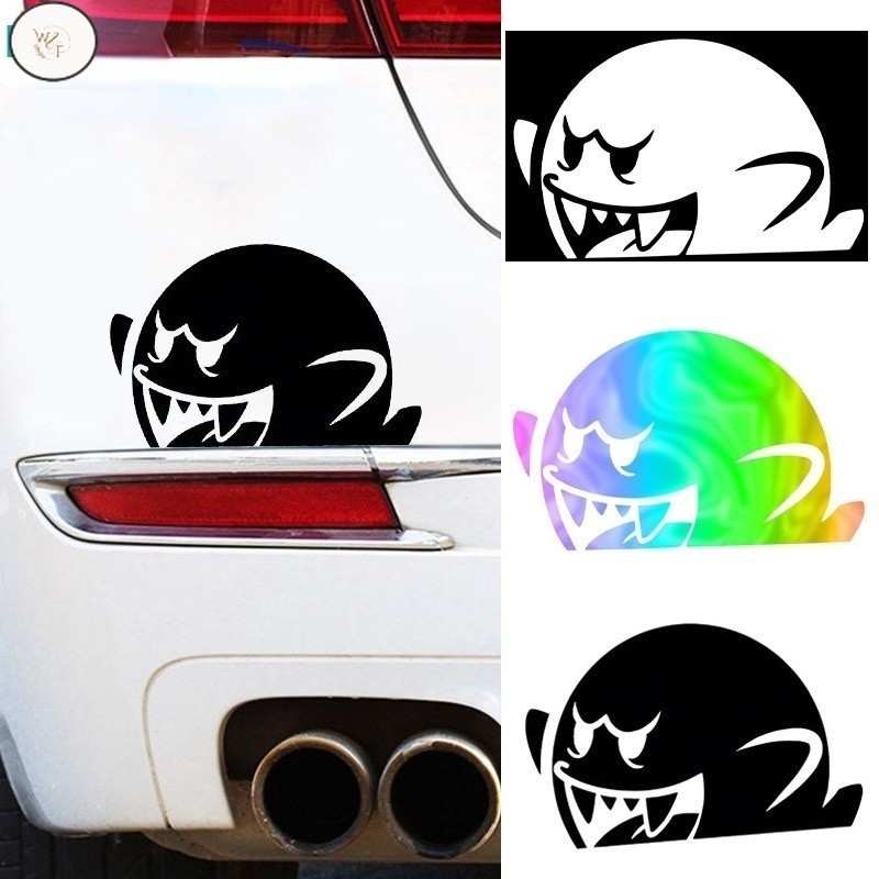 WF Cute Car Cartoon Little Devil Sticker Anti-Scratch Waterproof Vinyl ...