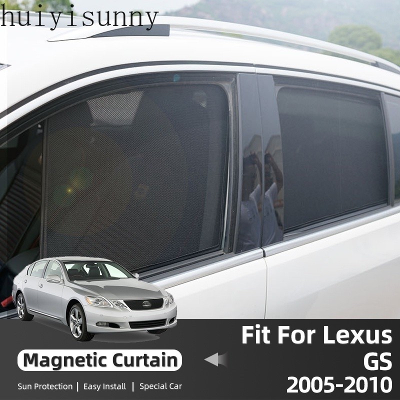 HYS For Lexus GS GS300 2005-2010 Car Side Window Sunshade Windshield ...
