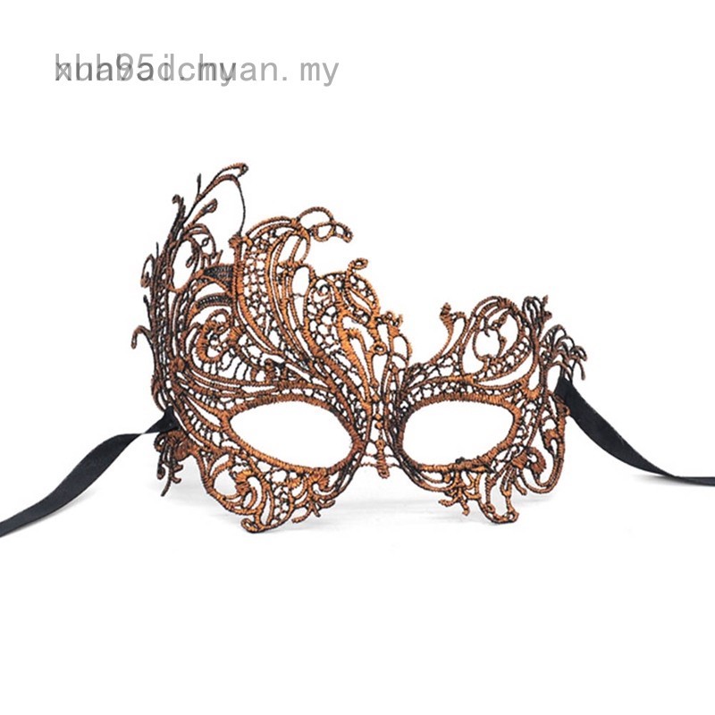 Lace Eye Face Mask For Masquerade Party Ball Fancy Dress | Shopee Malaysia