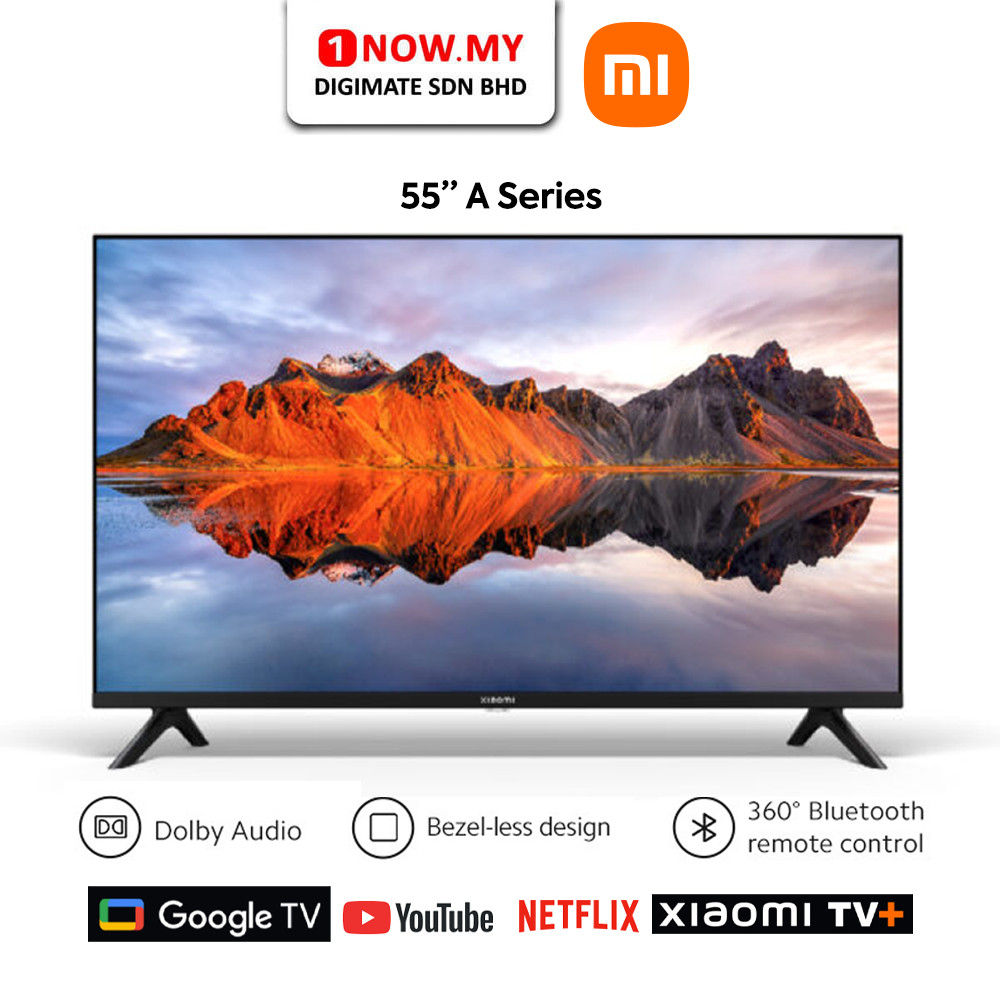 XIAOMI A Series 55 Inch 4K UHD Smart Google TV L55M8-P2SEA | Dolby ...