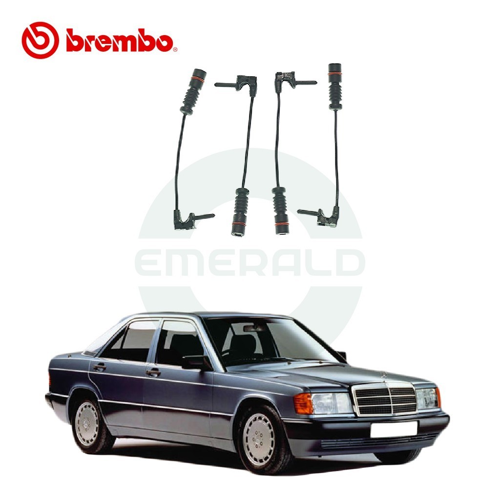 BREMBO Rear Brake Sensor For Mercedes Benz 190E W201, Mercedes Benz E-Class W124 [4pcs] | Shopee ...