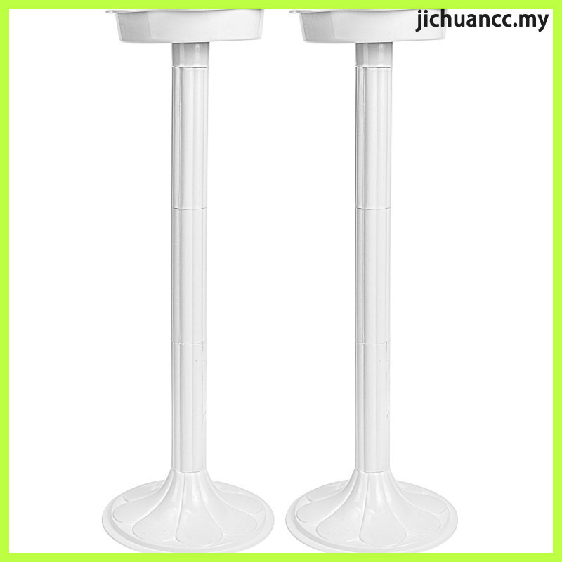 Column Flower Stand Yin Style Greek Decorations Trellis Planter Retro ...