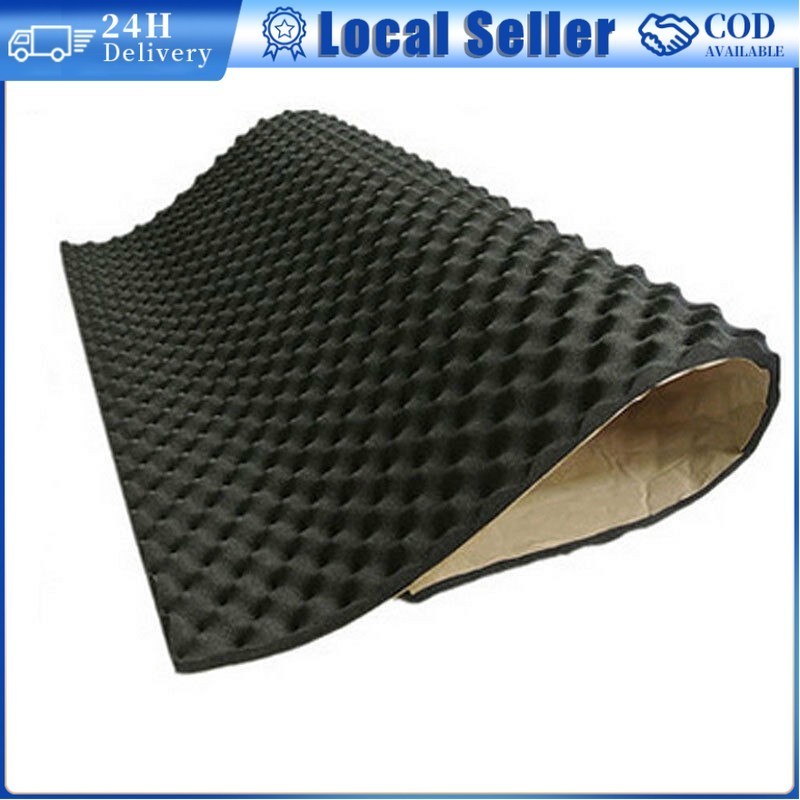 1 Roll Thicken Car Sound Heat Insulation mat Egg Crate Foam Sound ...