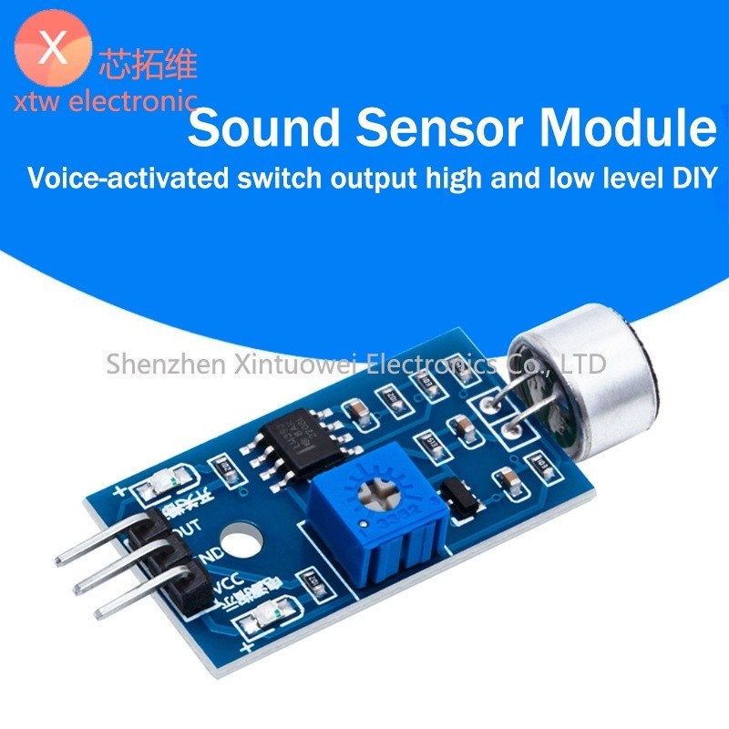 Sound Sensor Module Sound Detection Module Whistle Module Voice