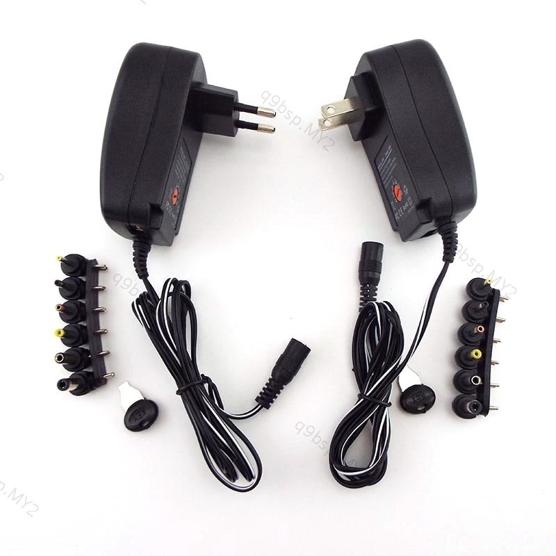 3V 4.5V 5V 6V 7.5V 9V 12V 2A 2.1A AC/DC Adapter Power Supply Plug ...