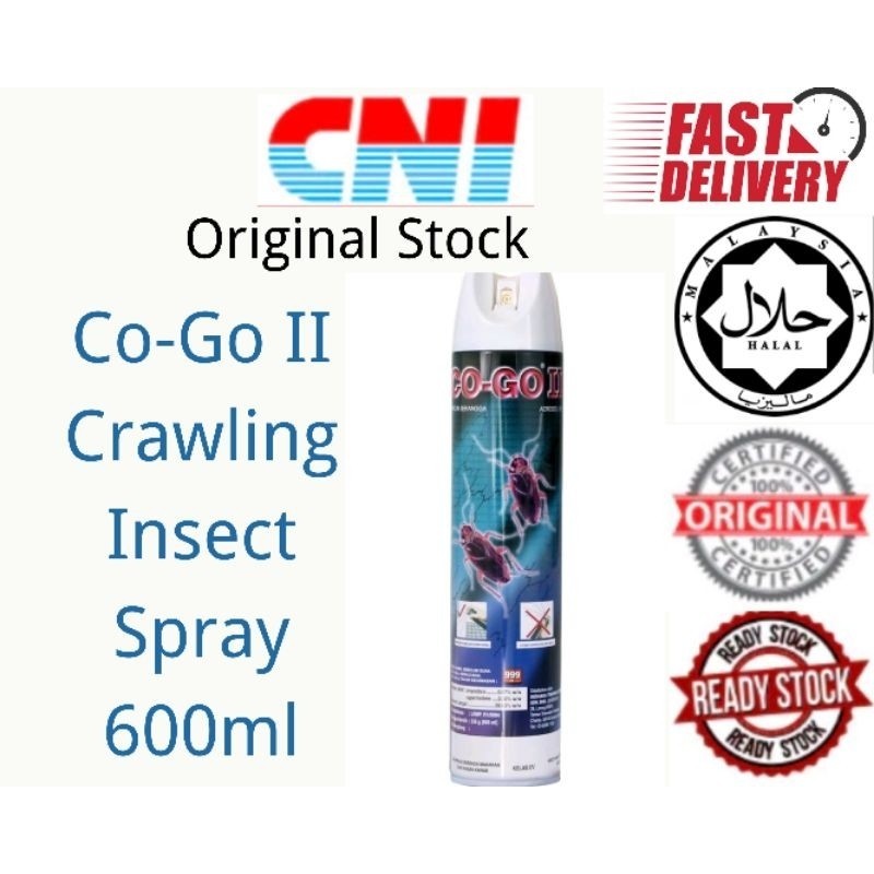 CNI Co-Go II Crawling Insect Spray (Awesome & Effective To Kill ALL ...