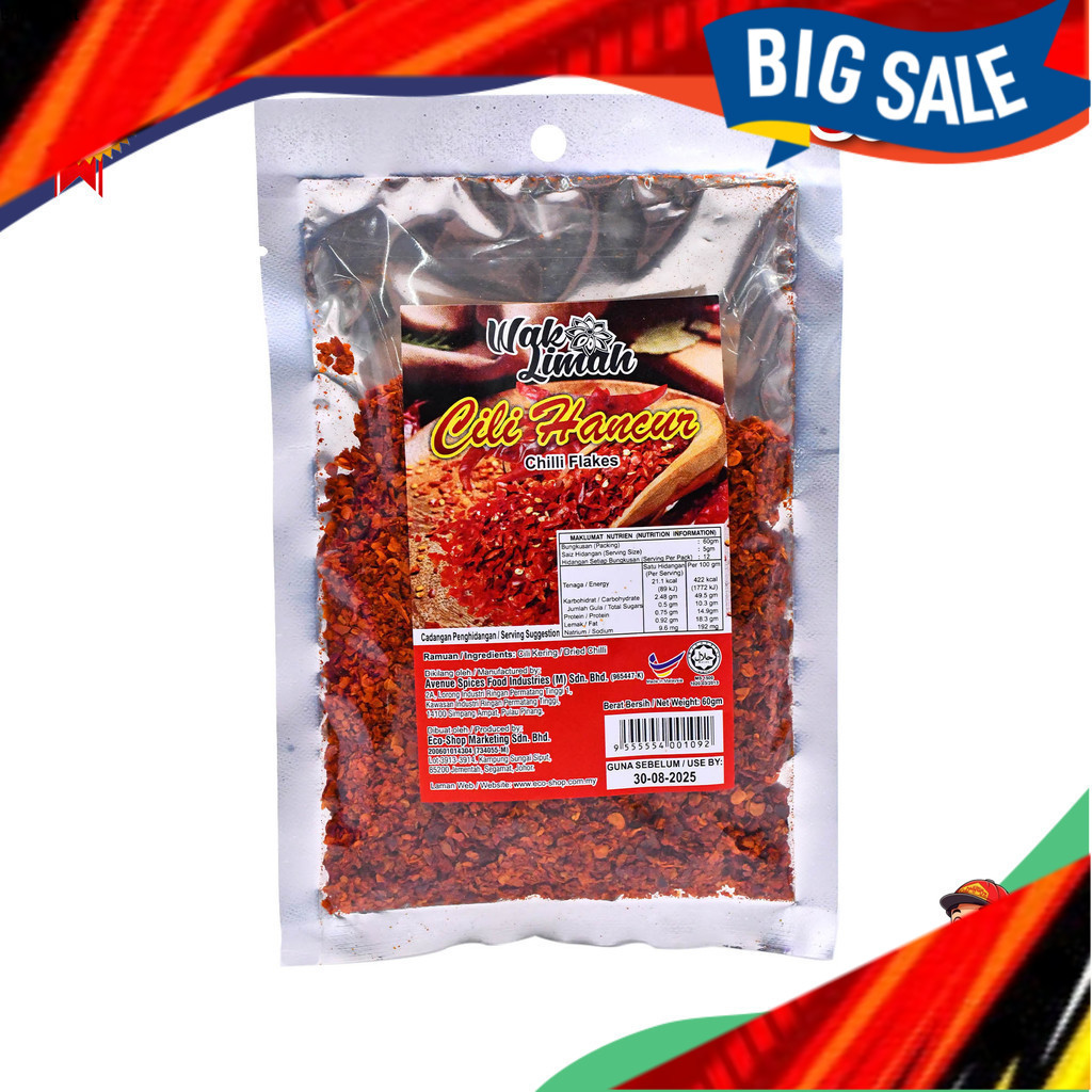 Cili Hancur Kering, Cili Kering Hancur, Cili Kering Kisar, Chilli ...