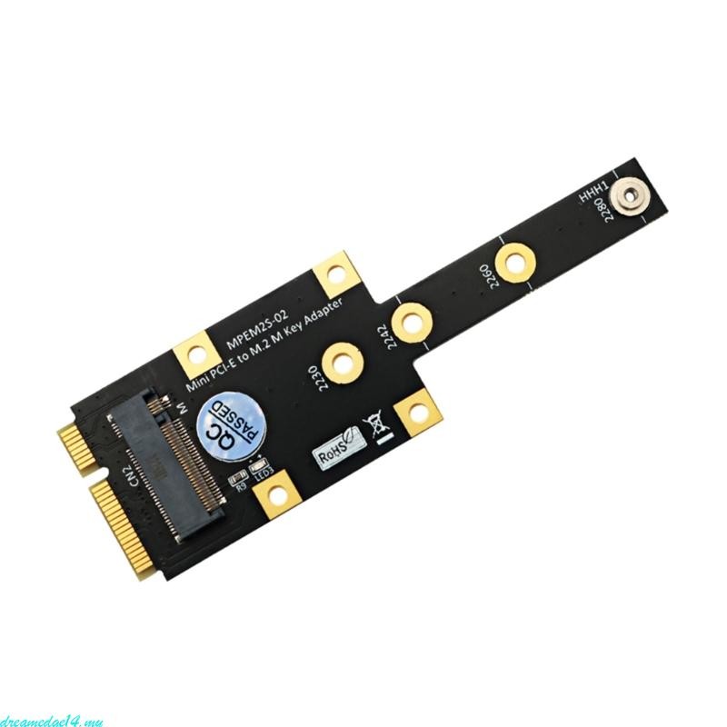 dreamedge14 Mini PCI-E to NVME Adapter Card Board Converter Expansion ...