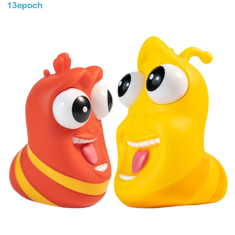 EPOCH Burst Eye Squeeze Toy, Larva Pinch Cartoon Fidget Toy, Funny ...