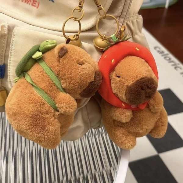 cute keychain diy keychain set capybara keychain keychain cute Tail ...