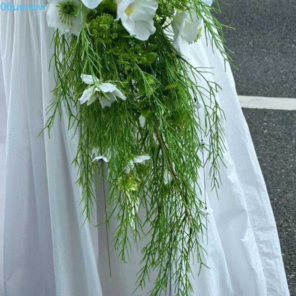 USNOW Artificial Reed Grass Branches, Handmade 100cm Simulation Reed ...