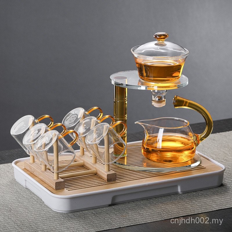 Shopee Official Lazy Tea Maker Semi-Automatic Tea Maker Transparent ...