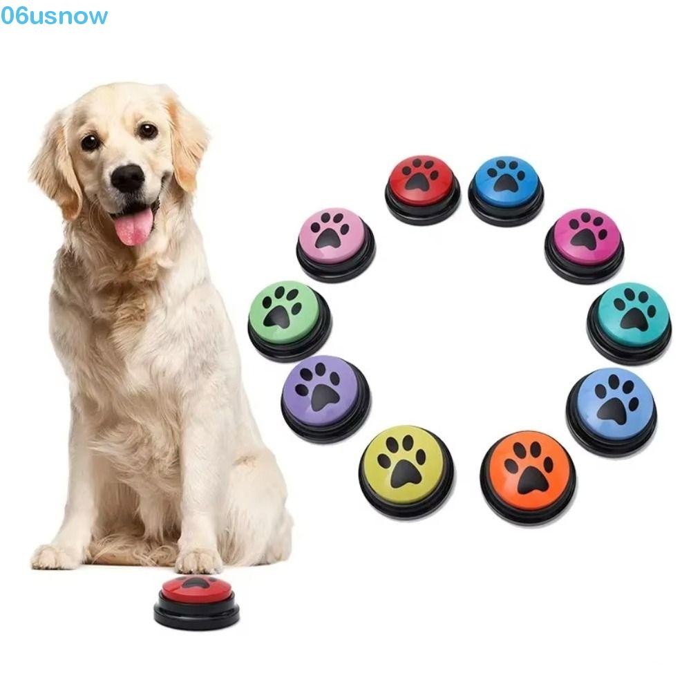 USNOW Dog Speaking Buttons, Claw Print Talking Toy Dog Communication ...