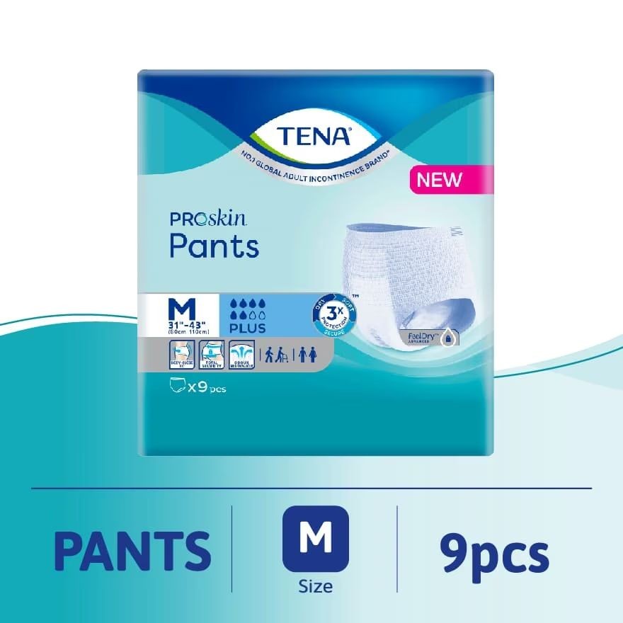 TENA PROskin Pants Plus M Size 9s | Shopee Malaysia